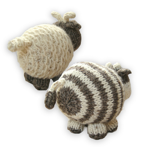 Ravelry: Bramble Goat and Chestnut Cow pattern by Amanda Berry