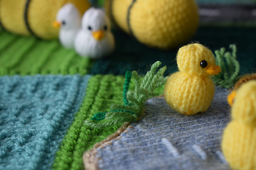 Ravelry: Patchwork Farm Playset pattern by Amanda Berry