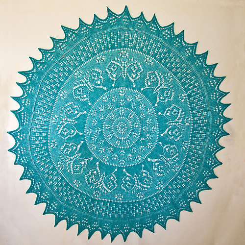 Ravelry: Butterfly Pi Shawl pattern by Linda Farrelly