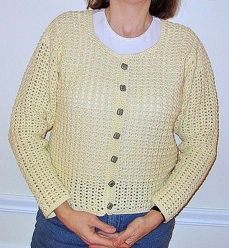 Ravelry: 56-14 Crocheted Cardigan pattern by DROPS design