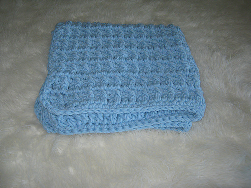 Ravelry: Textured Baby Blanket pattern by FoodHorsesCrochet