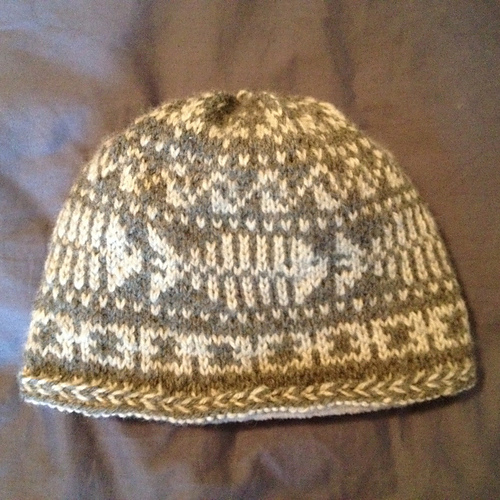 Ravelry: Fishbones Skull Cap pattern by Lisa McFetridge