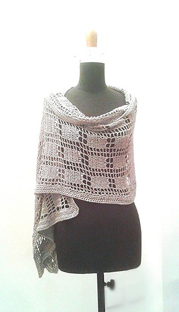 Ravelry: Silver Stole pattern by Francesca R.