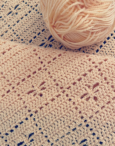 Ravelry: Nana's "Square Dancing Dragonflies" Filet Blanket pattern by D ...