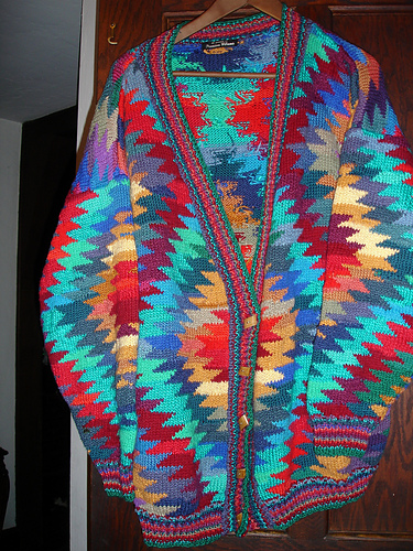 Ravelry: #4 Baclava jacket pattern by Kaffe Fassett