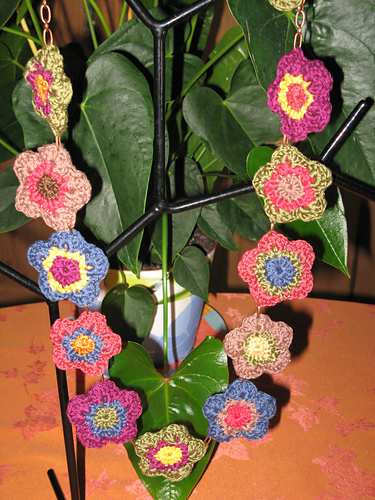 Ravelry: Bohemian Flowers Crochet flowers pattern by Dulcinae