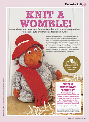 Ravelry: Orinoco Womble pattern by Frederica Patmore