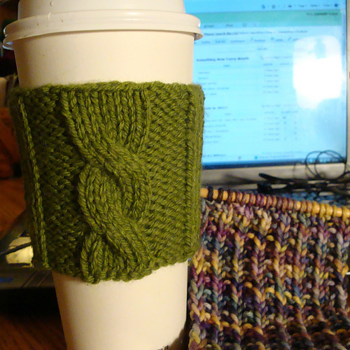 Ravelry: Simple Coffee Cup Holder pattern by Amy Castillo