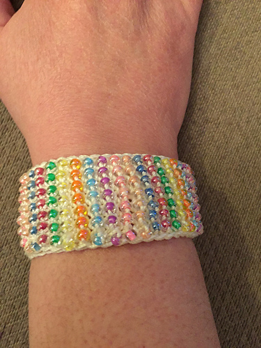 Ravelry: Boho Bead Bracelet pattern by Naztazia