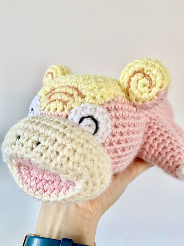 Ravelry: Galarian Slowpoke from Pokemon pattern by Cindy Tran