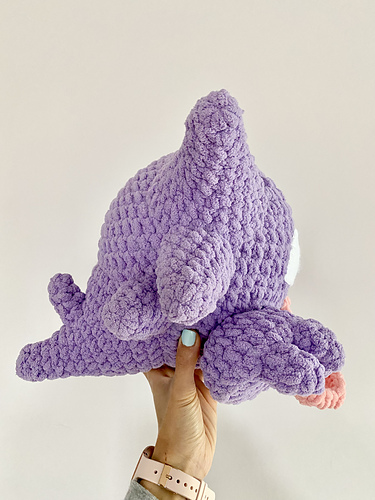 Ravelry: Cuddly Haunter from Pokemon pattern by Cindy Tran