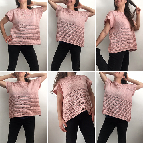 Ravelry: Square T-shirt pattern by Fluffy Knits
