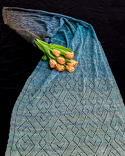 Ravelry: Bakuba Shawl pattern by Denise Bartels