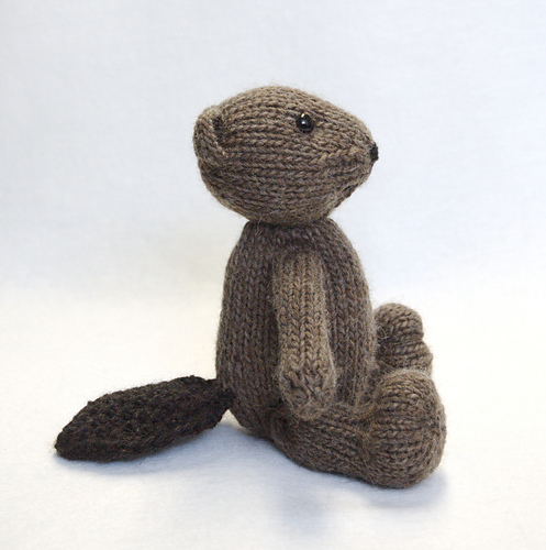 Ravelry: Beaver with Sweater Coat pattern by Barbara Prime