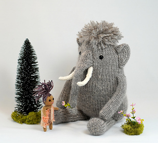 Ravelry: Woolly Mammoth and Lucy pattern by Barbara Prime