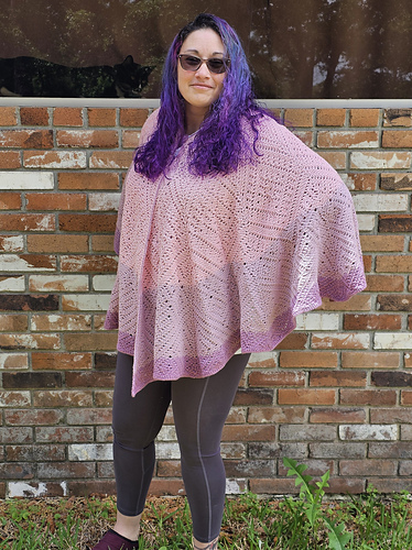 Ravelry: Jolly larimar shawl pattern by Andrea Cretu