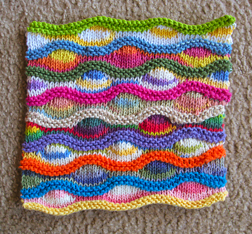 Ravelry: Lizard Ridge Dishcloth pattern by Laura Aylor