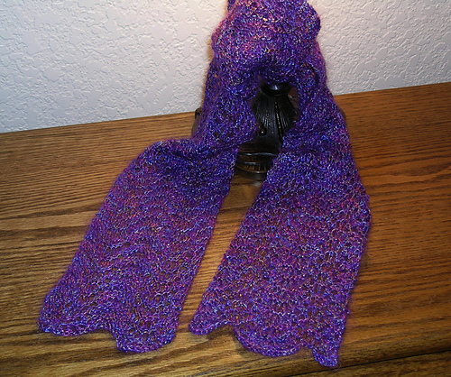 Ravelry: The Wisp Scarf pattern by Fystyred