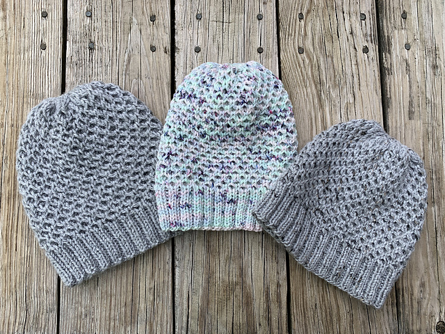 Ravelry: Easy Honeycomb Hat pattern by Gabby Fenn