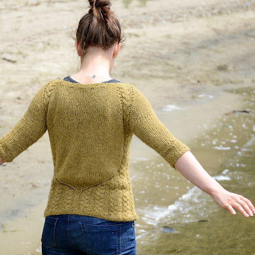 Ravelry: Grain of Sand Sweater pattern by Gabrielle Vézina