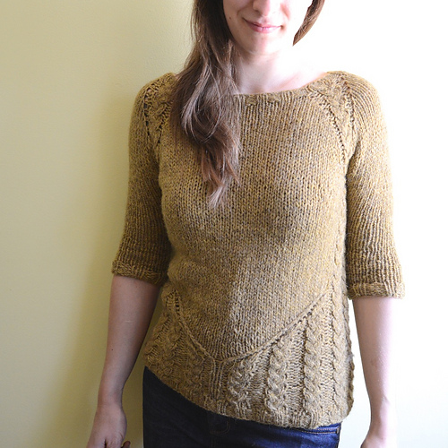 Ravelry: Grain of Sand Sweater pattern by Gabrielle Vézina