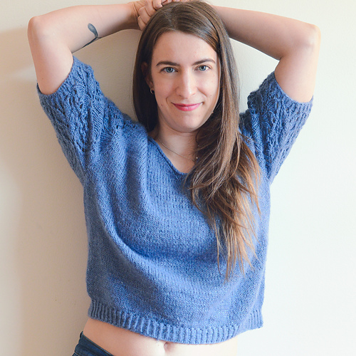 Ravelry: Florescence Top pattern by Gabrielle Vézina