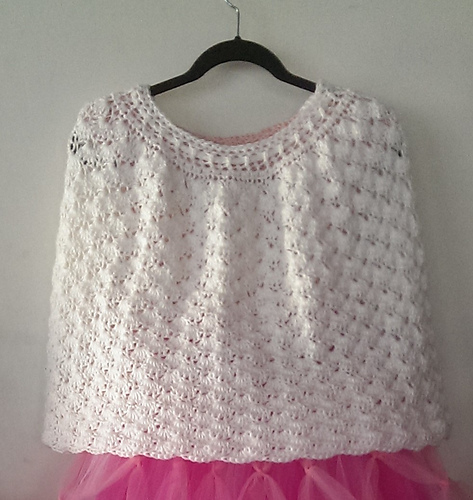Ravelry: Lacy Shell Caplet pattern by Donna Veatch
