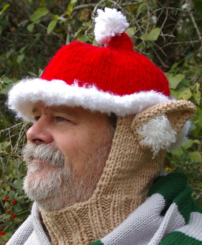 Ravelry: Delightfully Demented Elf Balaclava pattern by Gari Lynn