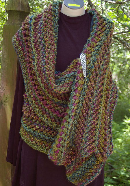Ravelry: Cascada waterfall vest pattern by Gari Lynn