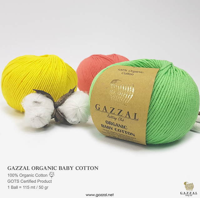 Ravelry: Gazzal Organic Baby Cotton
