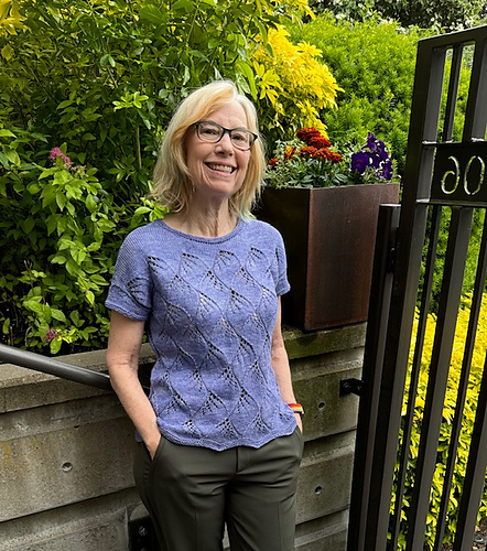 Ravelry: Magnolia Petal Tee pattern by Ewelina Murach