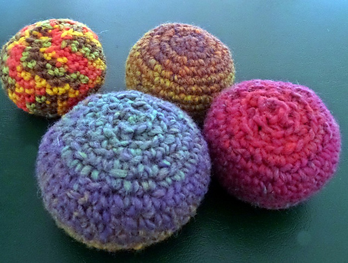 Ravelry: amigurumi hacky sacks of fun. pattern by Sharon Pridmore