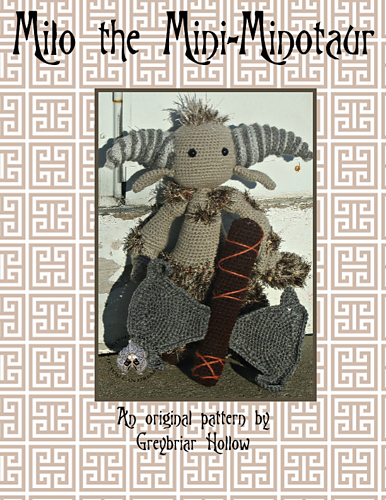 Ravelry: Milo the Mini Minotaur pattern by Greybriar Hollow