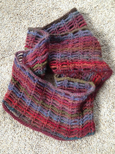Ravelry: Lacy Ladder Cowl pattern by Molly Dumbris