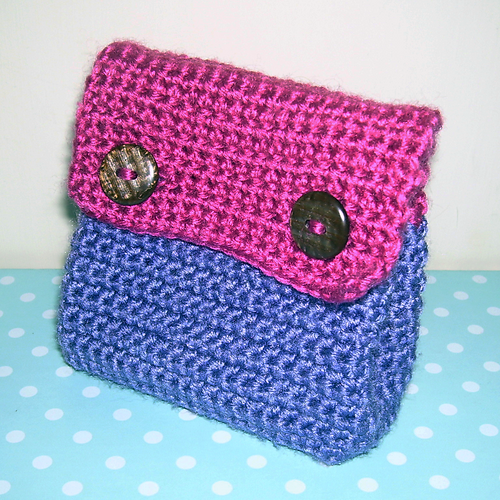 Ravelry: Crochet Coin Purse pattern by Victoria Belcher