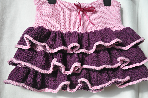 Ravelry: The Ruffle Skirt pattern by Claire Gentry