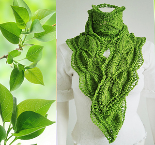 Ravelry: Bump Leaf pattern by Jen Giezen