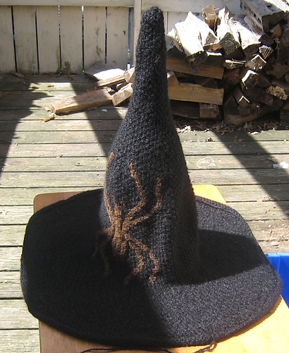 Ravelry: Enchanting & Magical Witch Hat pattern by Anne Carroll Gilmour