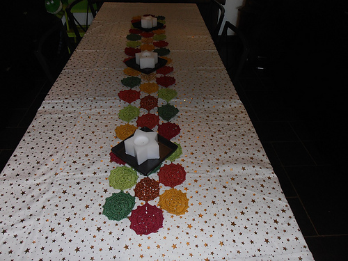 Ravelry: 2018 Advent Table Runner pattern by Emma Wilkinson