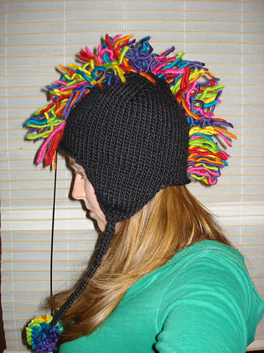 Ravelry: My Mohawk Hat pattern by Jackie Jaquette