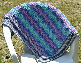 Ravelry: gingerr-71's Neat Ripple blanket no 3