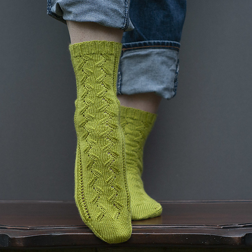 Ravelry: Gherkin Socks pattern by Virginia Sattler-Reimer