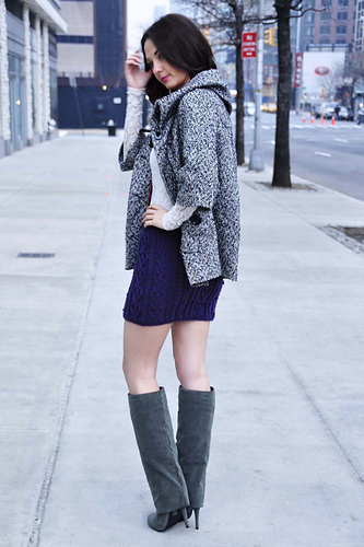 Ravelry: "Heart Me Forever" Cable Knit Skirt pattern by Lauren Riker