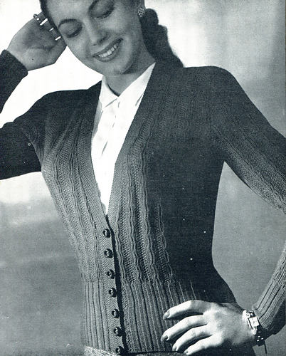 Ravelry: Cardigan to fit 38" to 40" bust pattern by Patons & Baldwins