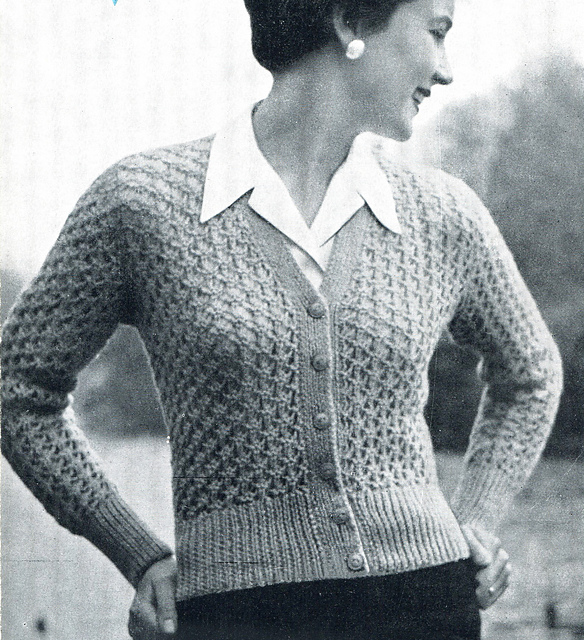 Ravelry: Mesh Cardigan pattern by Bestway