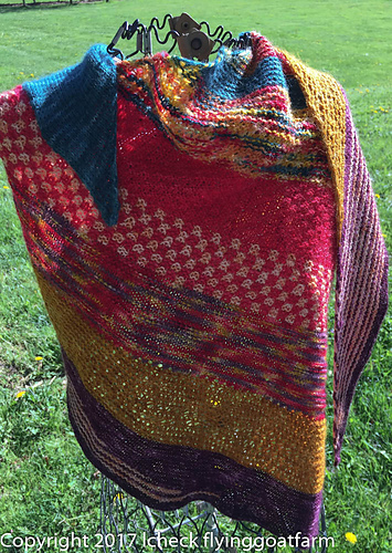 Ravelry: Maryland Sampler Shawl pattern by Lisa Check