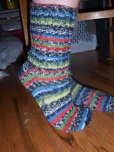 Ravelry: Mock Cable Socks pattern by Cindy Guggemos