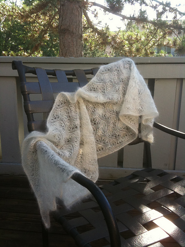 Ravelry: Dancing Cranes Stole pattern by Shui Kuen Kozinski and Benne ...