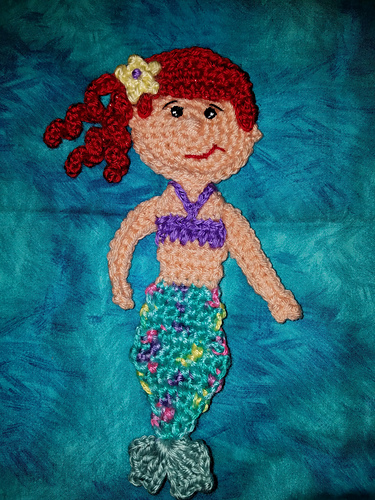 Ravelry: Mermaid applique pattern by Tidzhen Gyuldzhu