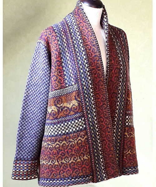 Ravelry: Triskel Autumn jacket pattern by Jean Hay Penny